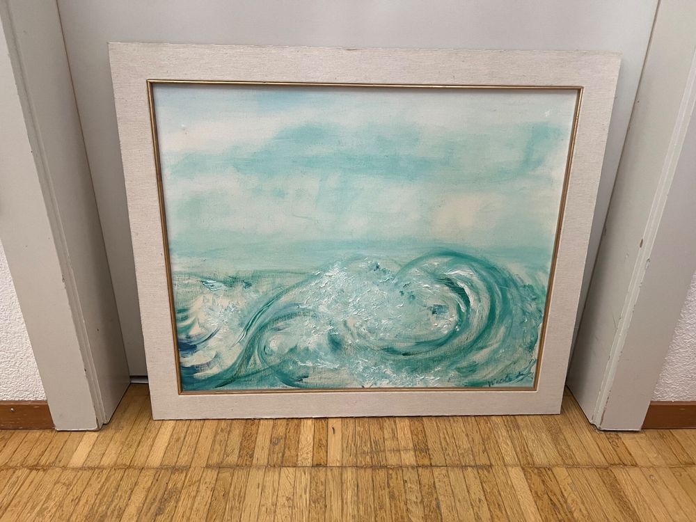 Tableau Bordighera signé Nicole | Kaufen auf Ricardo