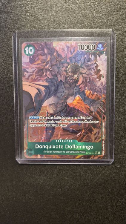 One Piece TCG Doflamingo Alt Art OP04 (Neu (gemäss Beschreibung)) in ...