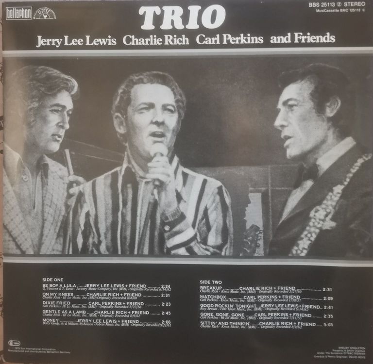 Jerry Lee Lewis, Charlie Rich, Carl Perkins – Trio / 1979 (Neu (gemäss Beschreibung)) in ...