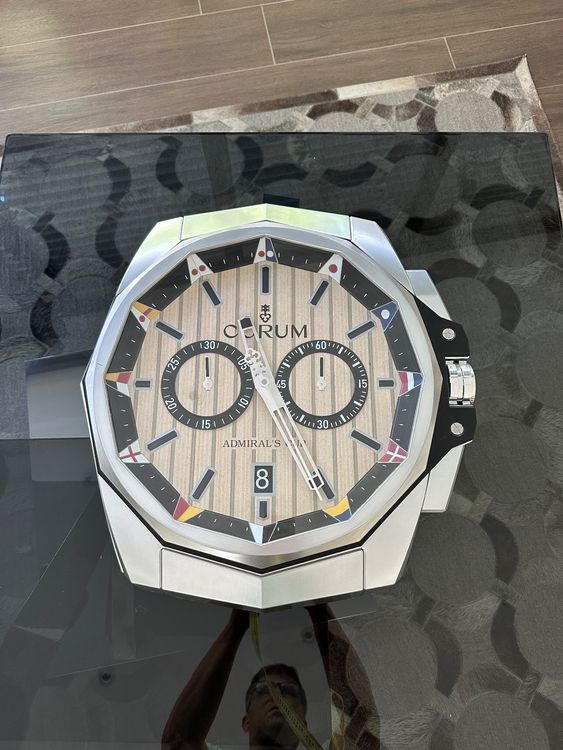 Big wall Clock Corum admiral cup | Kaufen auf Ricardo