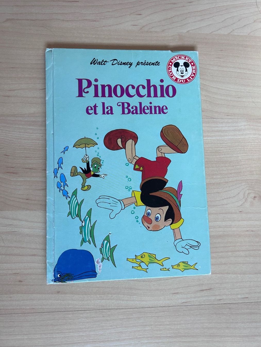 Pinocchio et la Baleine, Mickey Club du Livre, 1979, Disney (D'occasion ...
