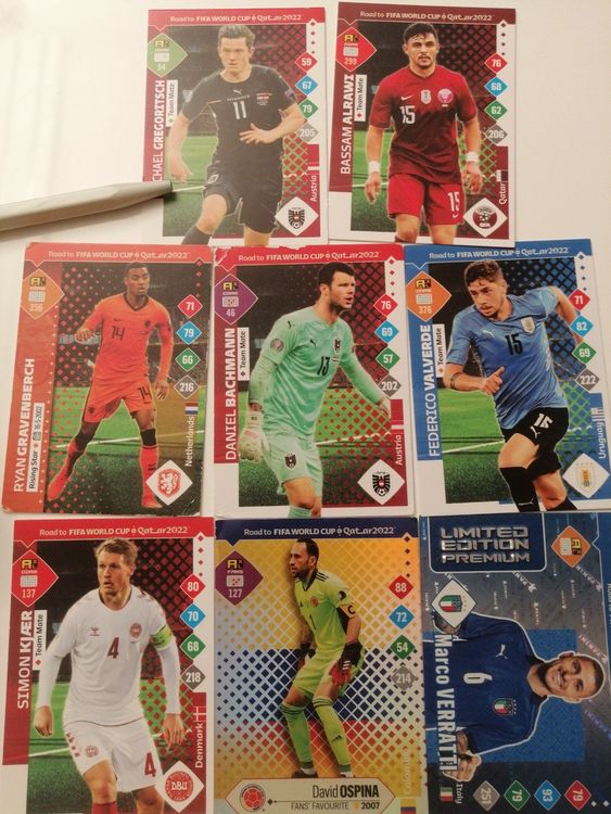 Fifa world cup wm 2022 Fussballkarten (5) (Gebraucht) in Ins für CHF 6 ...