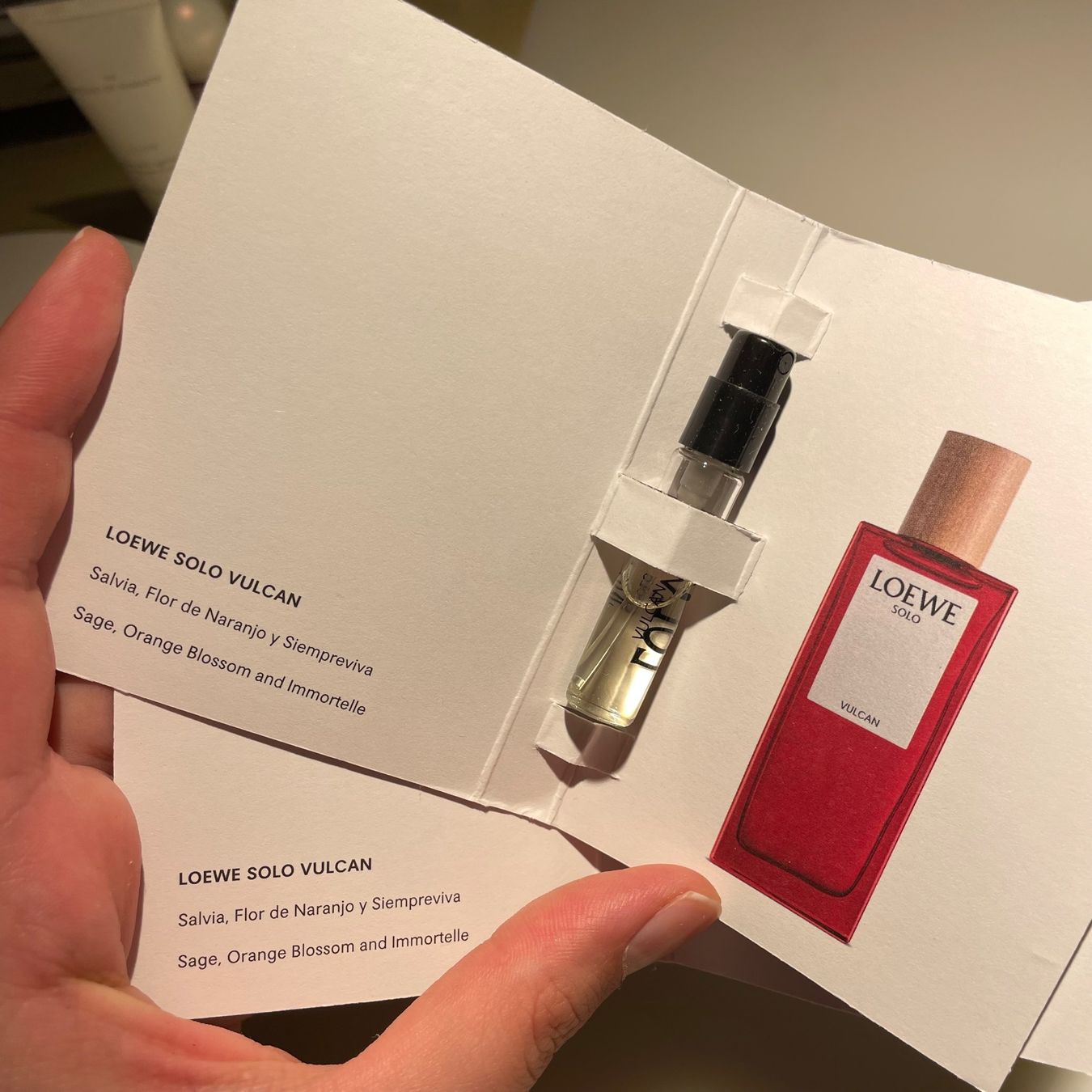 Parfum Muster Loewe Vulcan, Elixir, Ella edp je 1.5ml (Neu (gemäss ...