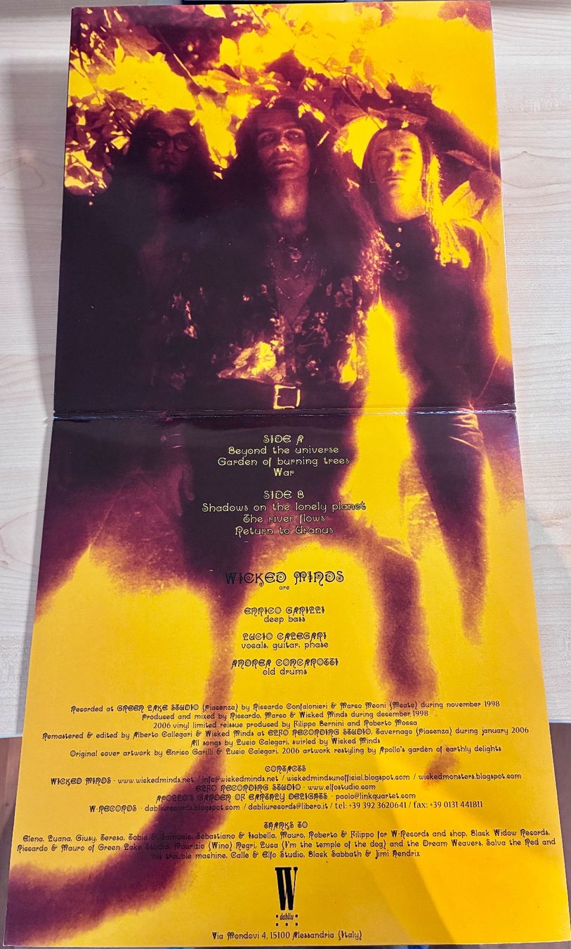 Wicked Minds - Return To Uranus, FOC, Italien, Lim. 500 Ex. (Neu ...