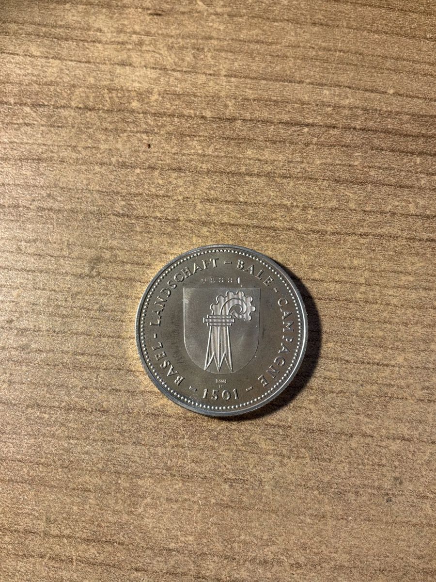 Medaille CARL SPITTELER -BASEL LANDSCHAFT Silber (Neu (gemäss ...