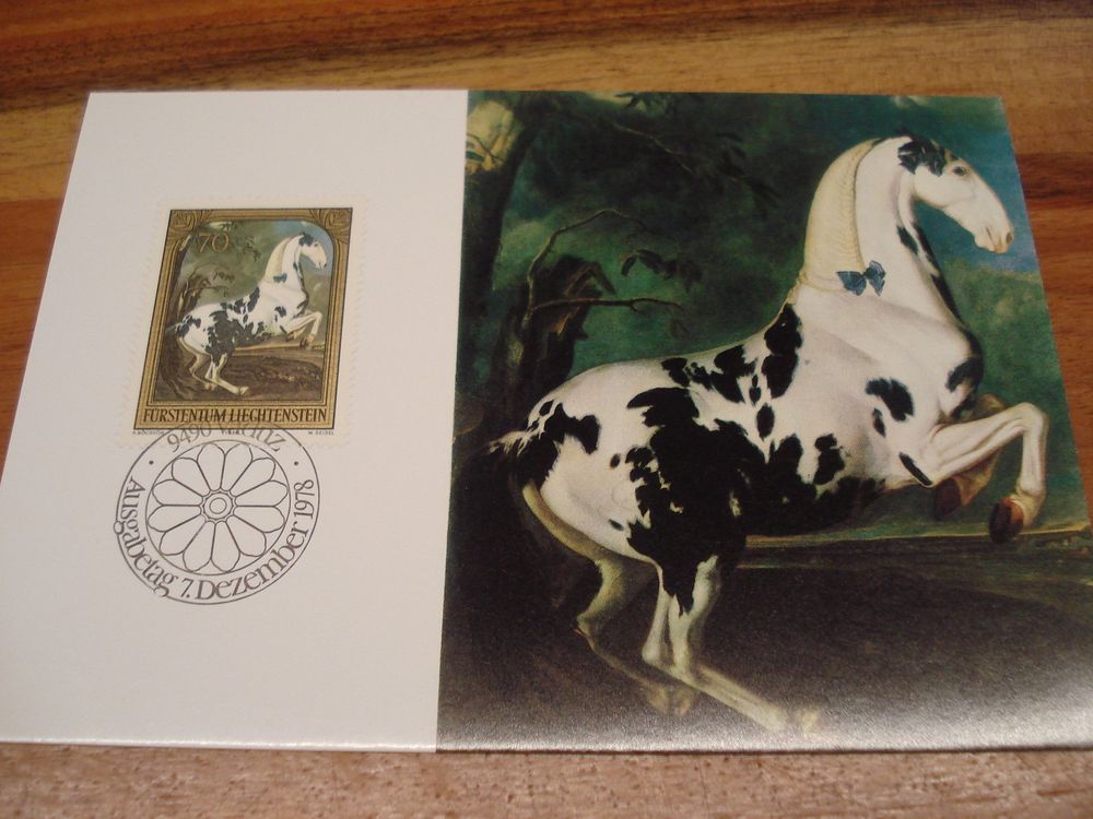 Liechtenstein Satz Maximumkarten Gemälde, 1978 | Kaufen auf Ricardo