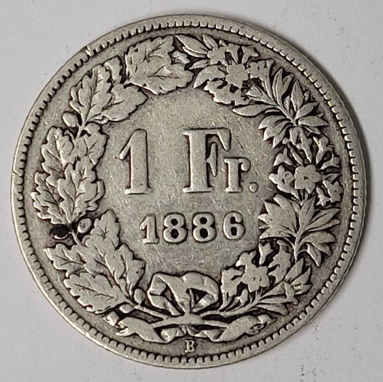 1 FRANKEN / SCHWEIZ 1886 | Kaufen auf Ricardo