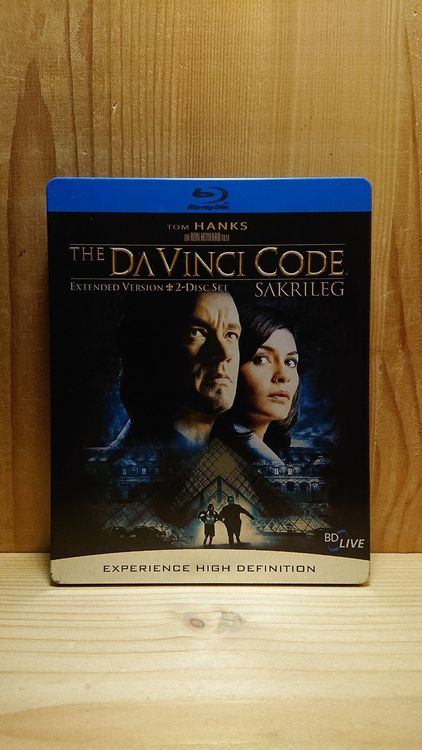 THE DA VINCI CODE Sakrileg Blu-Ray Steelbook mit Tom Hanks | Kaufen auf Ricardo