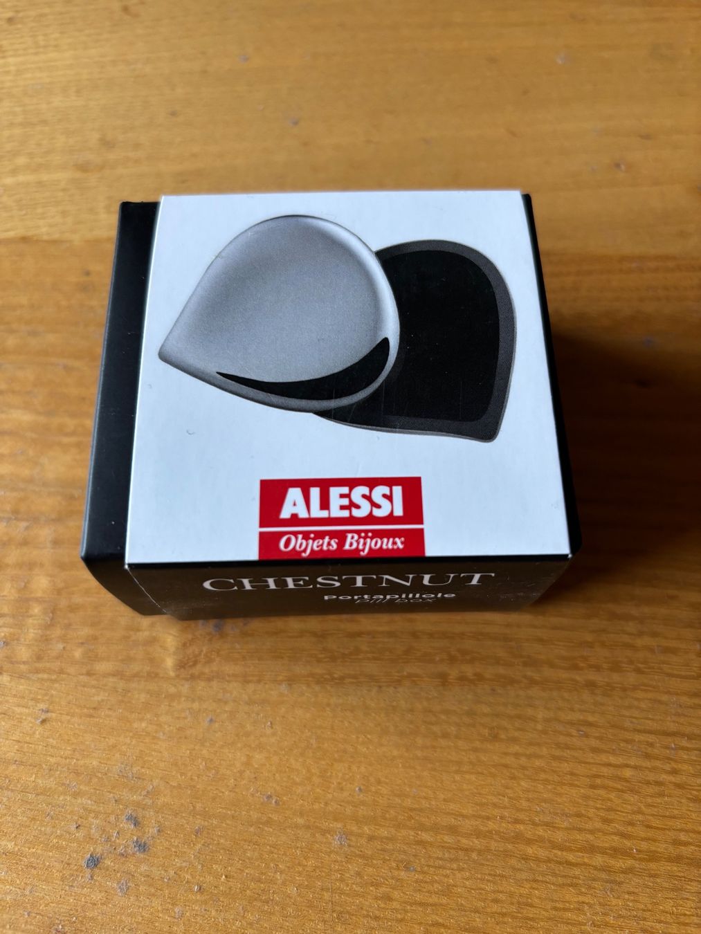 Alessi Chestnut Porte pilule / Portapillole /Pillendose (D'occasion) à ...
