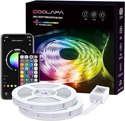 LED Strip 40 M, Led Streifen, LED Stripes mit 44 Tasten IR (Neu und ...