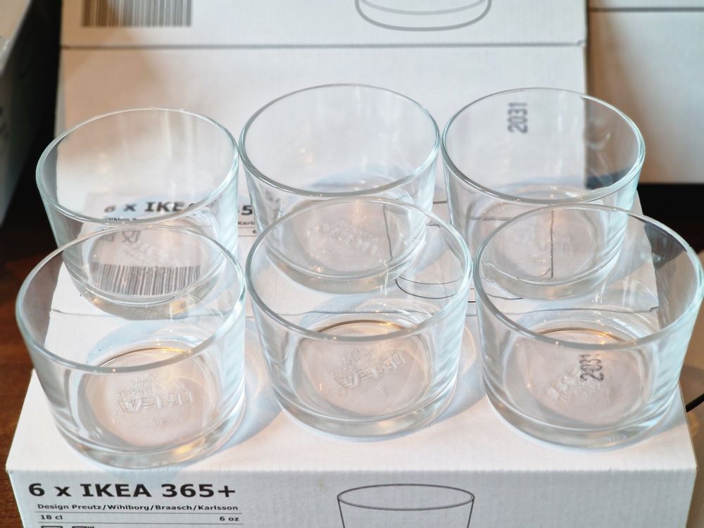 Gin Glaser Ikea