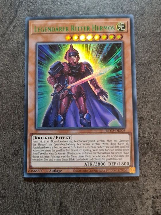 Yu-gi-oh LegendärerRitter Hermos (Gebraucht) in Mägenwil für CHF 1 ...