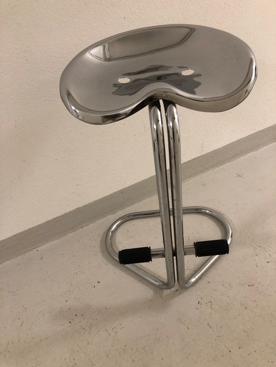 1960er Jahre Vintage Chrom Traktor Hocker von Rodney Kinsman (Gebraucht ...