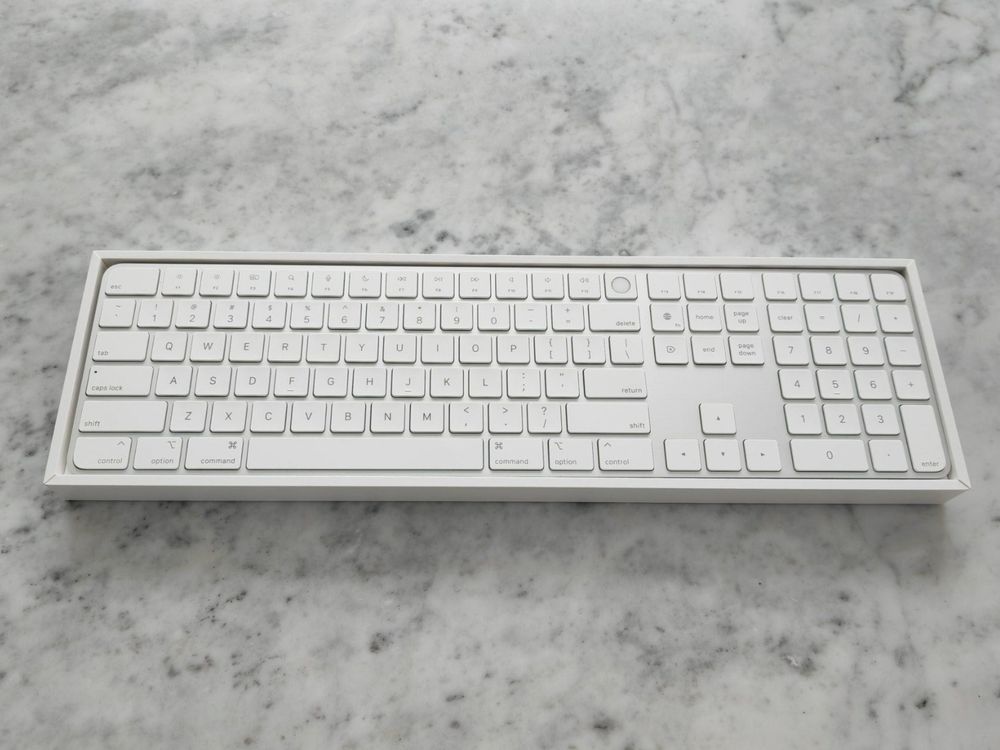 Apple Magic Keyboard mit Touch ID - US Layout - NEU (Neu (gemäss ...