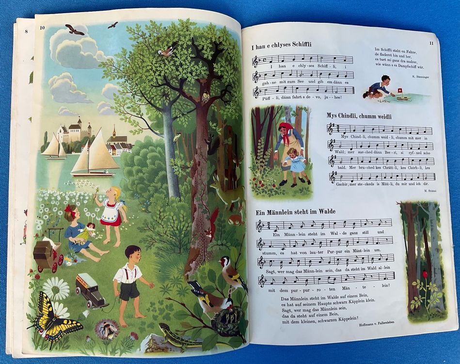 Kinderbuch Lieder Chömed Chinde mir wänd singe Maggi 40er (Gebraucht) in Otelfingen für CHF 14 ...