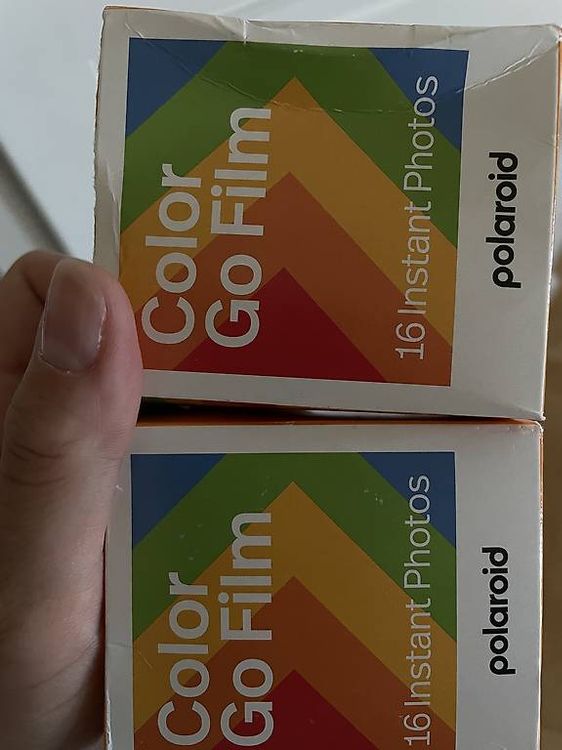 Polaroid Go Color Film, 2 Packungen à 16 Fotos, Neu! (Gebraucht) in ...