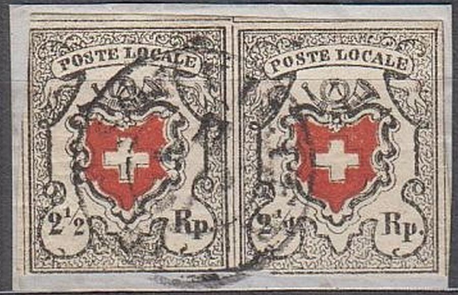 CH 1850 Paar POSTE LOCALE 14I SBK Fr. 5'000+ (Gebraucht) in Monte Carasso für CHF 549 – mit ...