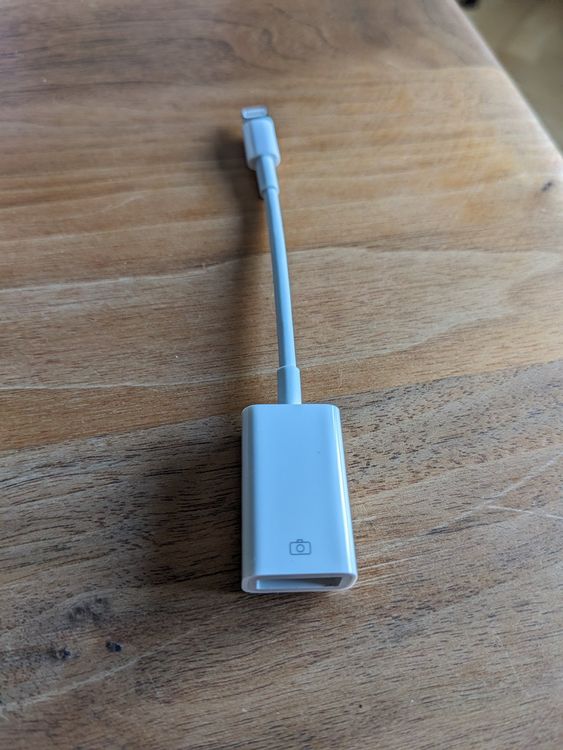 Apple Lightning to USB Camera Adapter A1440 | Kaufen auf Ricardo
