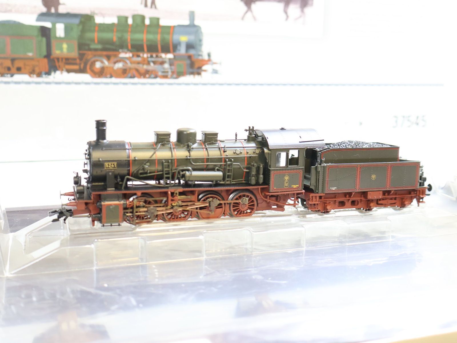 Märklin Sammler Dampflok Borsig + Vitrine MFX + Sound 37545 (Gebraucht ...