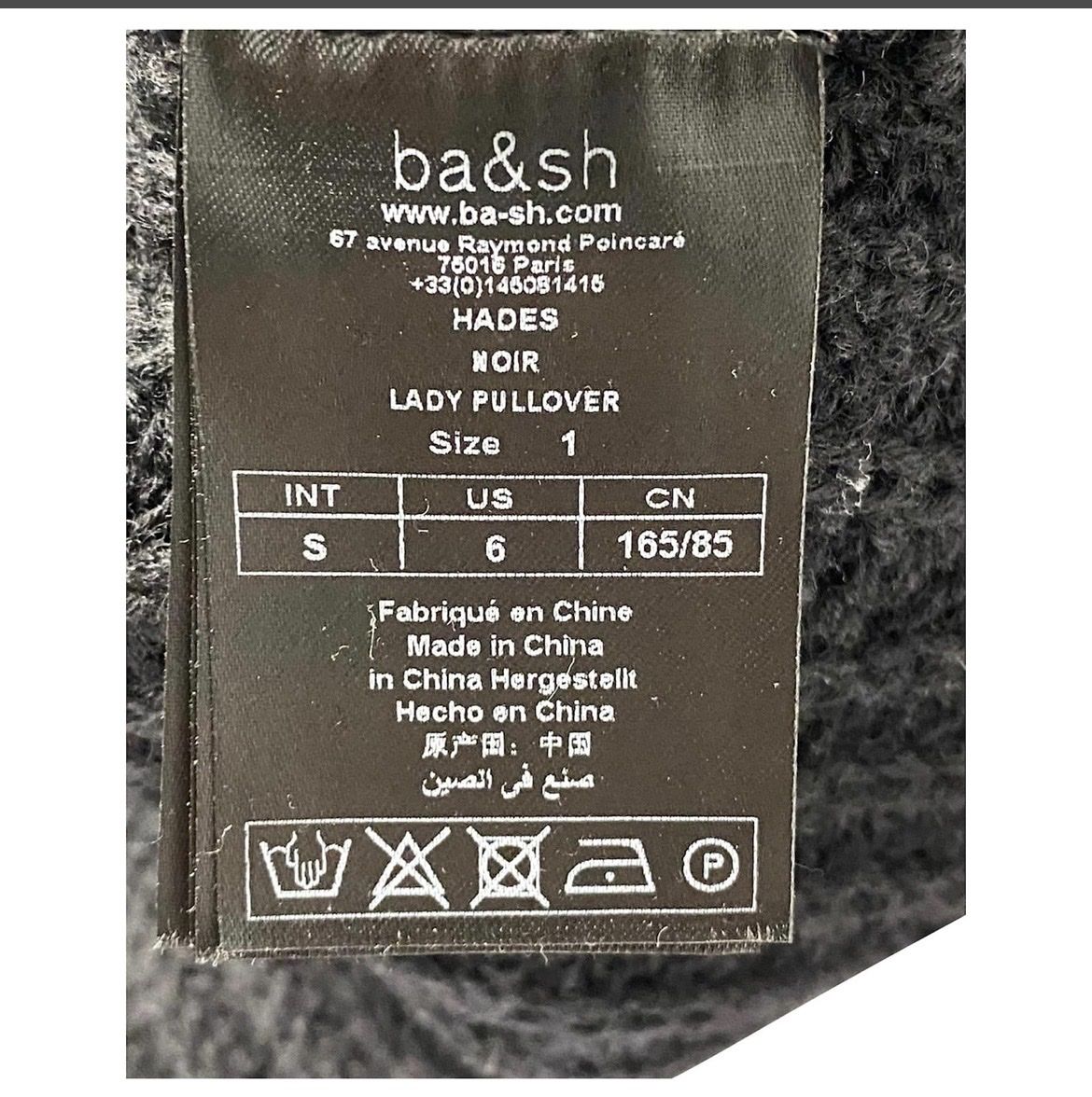 Pull ba&sh noir taille S - Superbe pour l'hiver! (D'occasion) à Yverdon ...