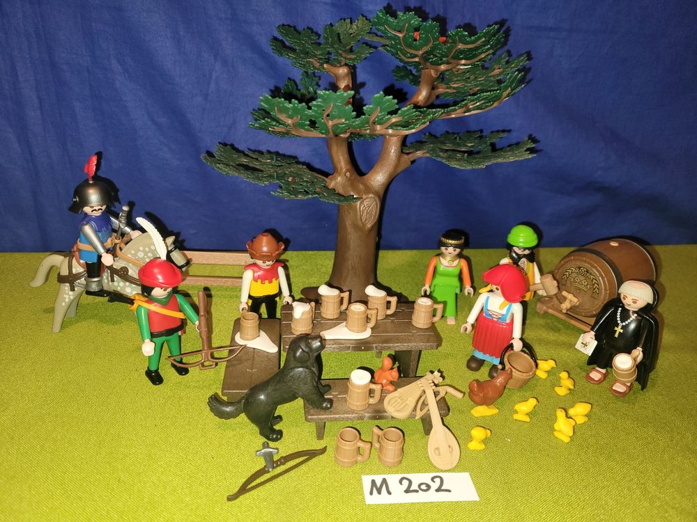 Burg,Räubergelage,Ritter M202 | Kaufen auf Ricardo