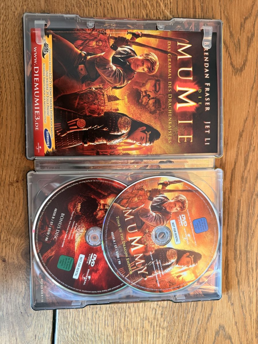 Steelbook Die Mumie: Das Grabmal des Drachenkaisers 2 Disk (Gebraucht ...