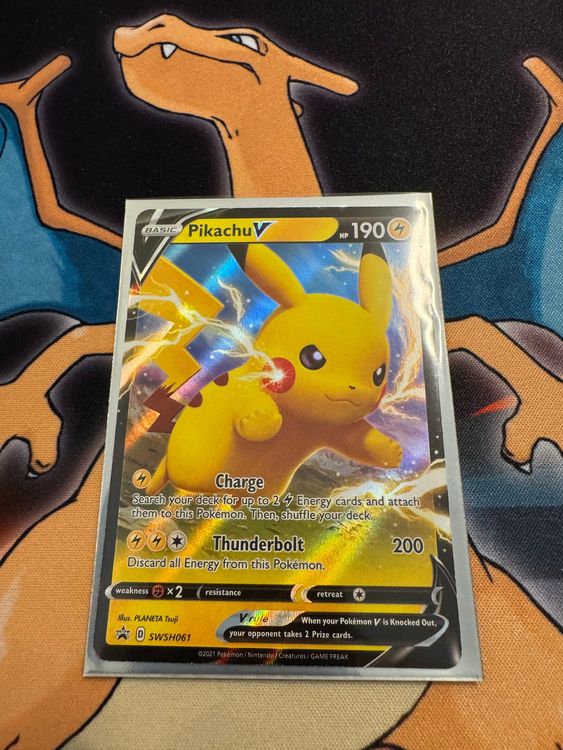 Pikachu V (SWSH 061) - DE - Promo | Kaufen auf Ricardo