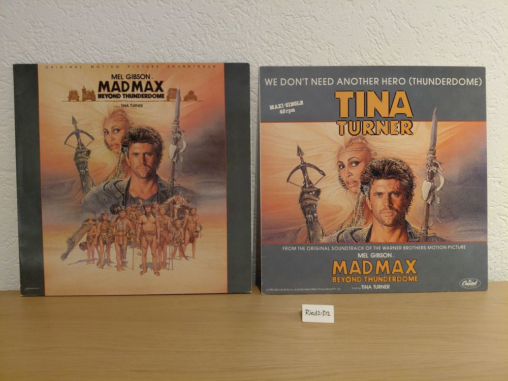 Film OST Soundtrack Mad Max Beyond Thunderdome + Maxi 12'' (Gebraucht ...