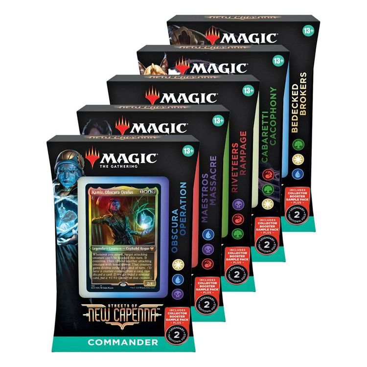 Magic New Capenna Commander Deck EN Set (Neu und originalverpackt) in ...