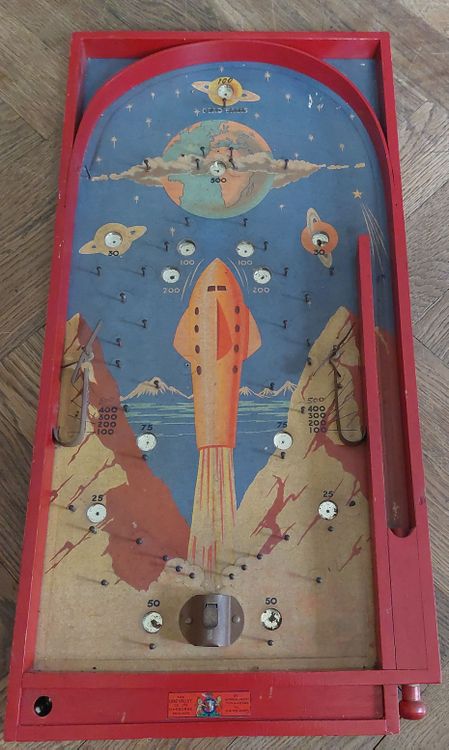 Vintage Flipperspiel "Rocket to the Moon", aus der 1950er (Gebraucht ...
