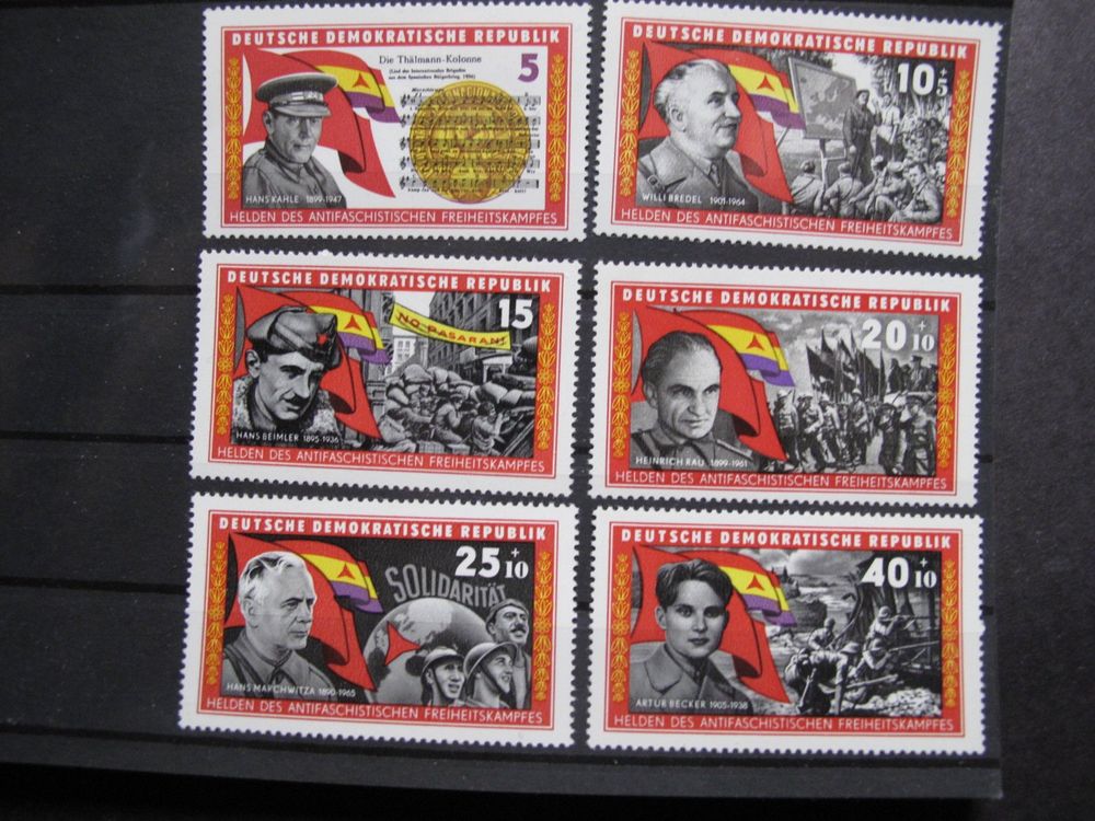 DDR 1966 Spanien Internationale Brigade ** | Kaufen auf Ricardo