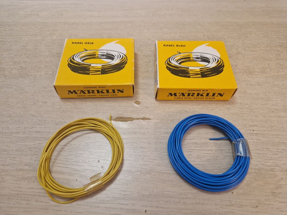 Märklin 7101 + 7103 Kabel (D'occasion) à St-Aubin-Sauges pour CHF 4 ...