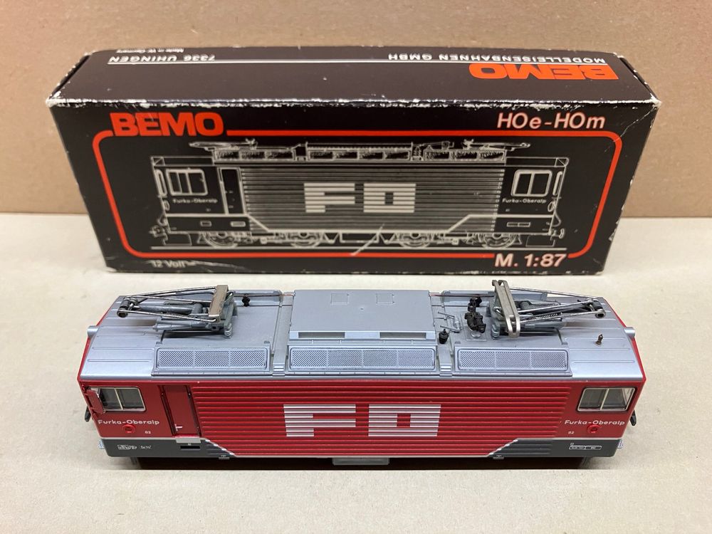 Bemo 1260 FO Ge 4/4 III 82 "Uri", H0m Analog | Kaufen auf Ricardo