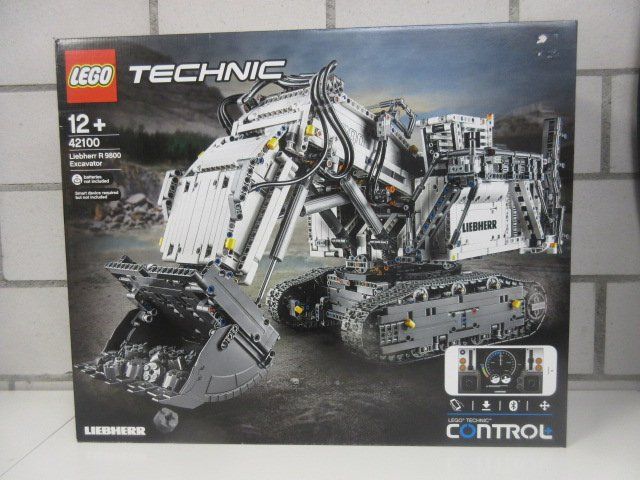 Lego Technic 42100 Liebherr R9800 Excavator 4108 Teile ab 1. (Neu und ...