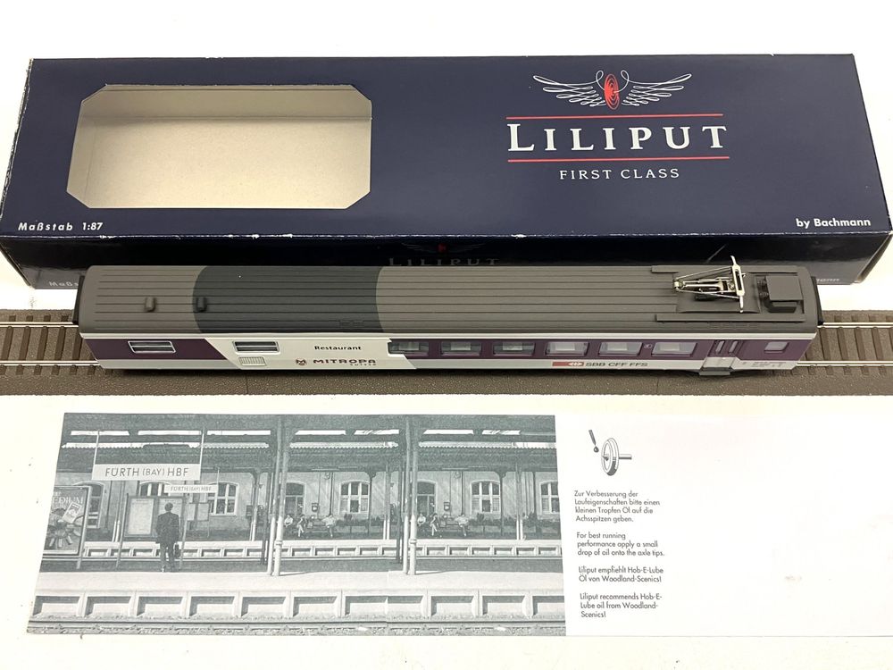 Liliput L-388614= Restaurantwagen Mitropa Suisse SBB 002-8 (Neu (gemäss ...