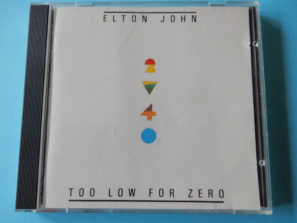 Elton John - Too Low for Zero CD (1983) (Gebraucht) in Jona für CHF 4 ...