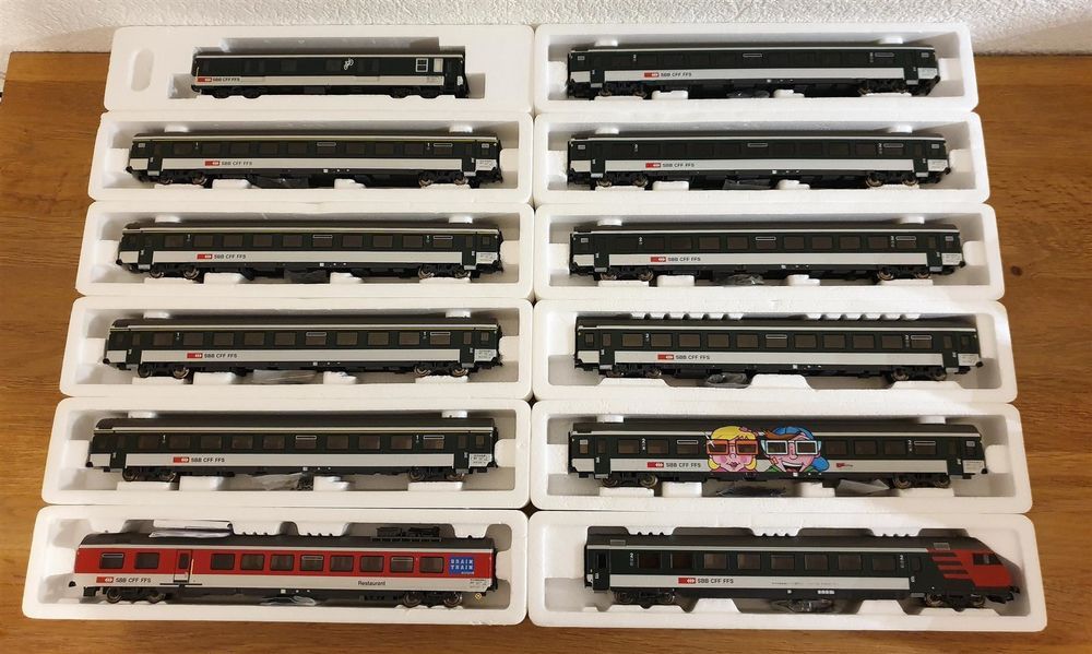 Kompletter Roco SBB EW IV Pendelzug (Neu (gemäss Beschreibung)) in ...