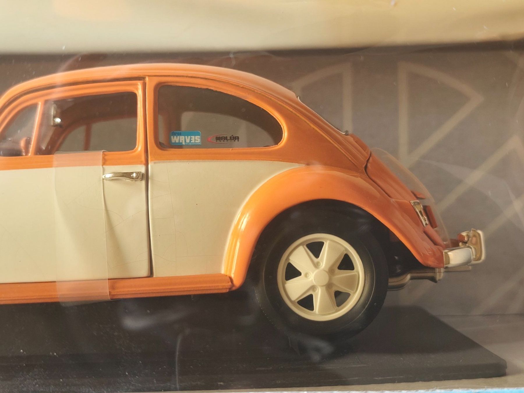 VW Käfer 1967 orange/weiss von Greenlight die cast 1/18 (Neu und ...