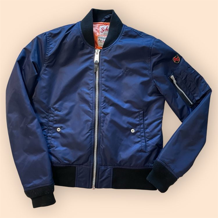 Schott NYC Bomber Blue Jacket, S, women (Gebraucht) in Zürich für CHF ...