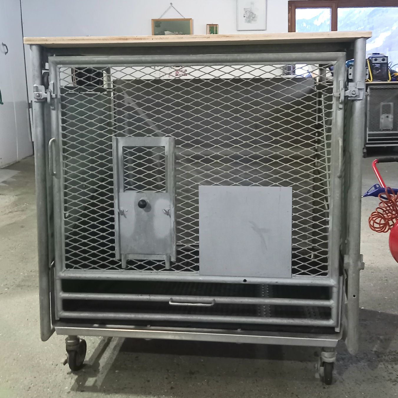 Robuste Tierbox auf Rollen (Gebraucht) in Frümsen für CHF 100 – nur ...