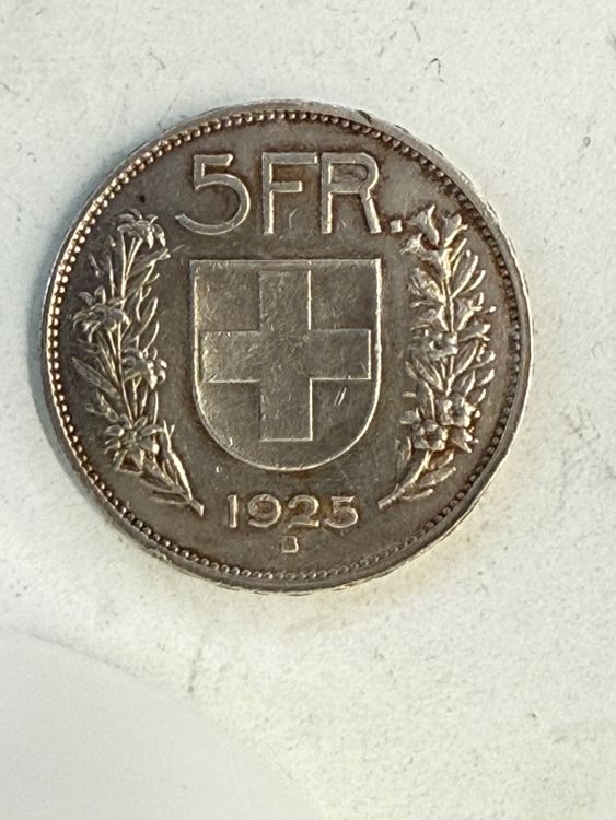 5 Fr. 1925 (Gebraucht) in Aefligen für CHF 84 – mit Lieferung auf Ricardo kaufen