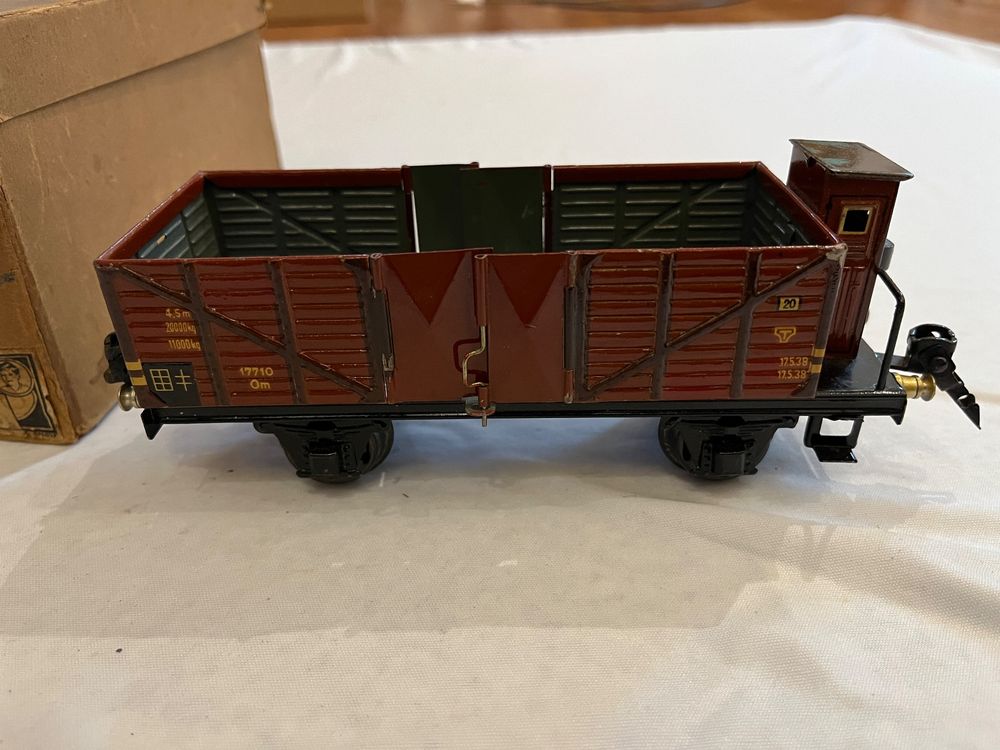 Märklin 17710 Hochbordwg in OVP des 1985 Skiwagen Spur 0 | Kaufen auf Ricardo