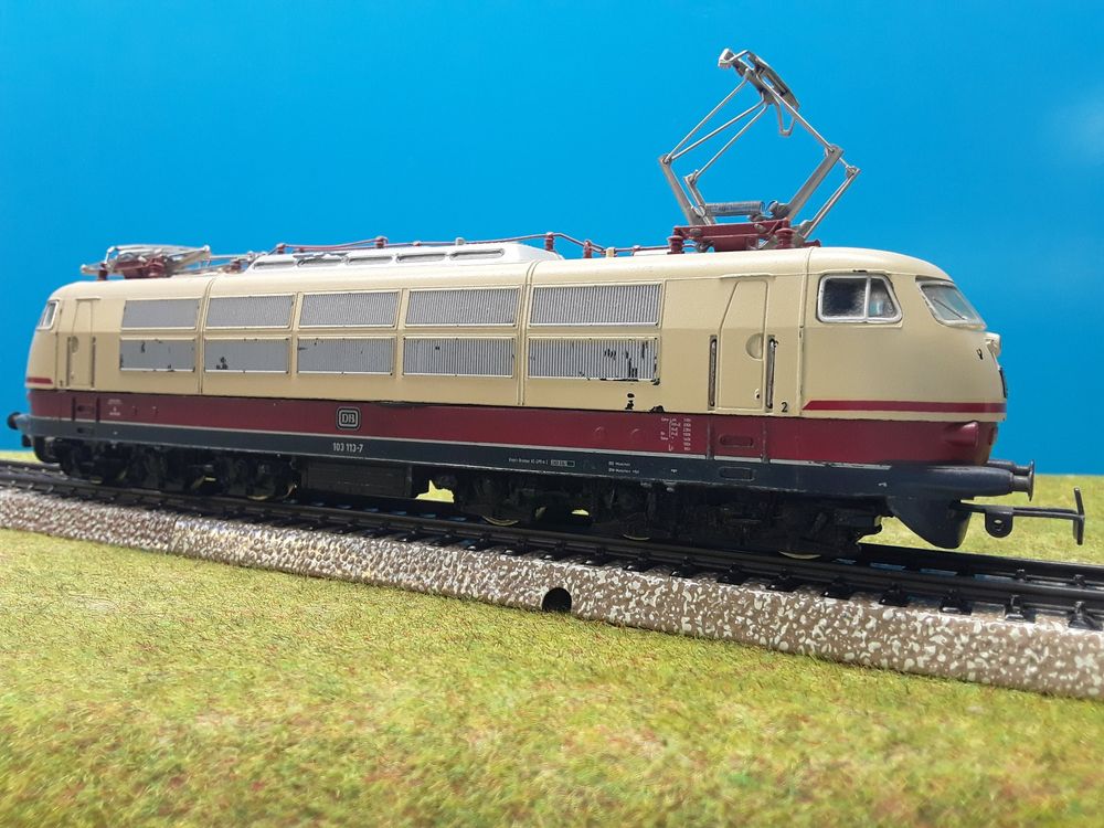 Märklin 3054 _ E Lokomotive DB BR 103 TEE __ Spur H0 (Gebraucht) in ...