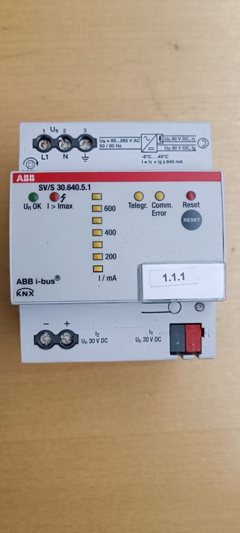 KNX-Spannungsversorgung 640mA KNX ABB SV/S 30.640.5.1 | Kaufen auf Ricardo