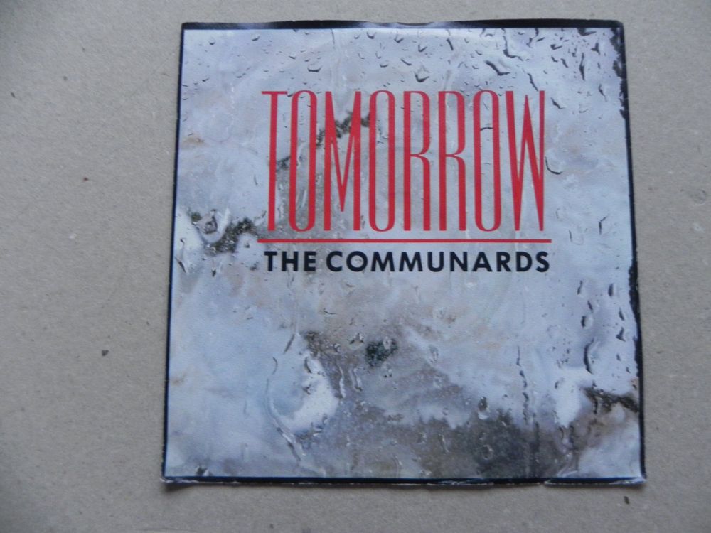 Single 7" Brit. Pop Duo the Communards 1987 Tomorrow | Kaufen auf Ricardo