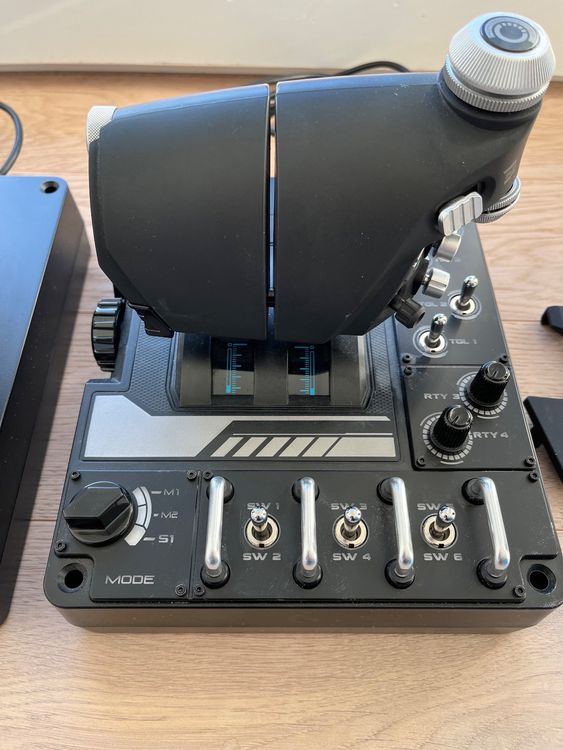 Logitech X56 Hotas Flight Stick & Throttle (Gebraucht) in Sissach für ...