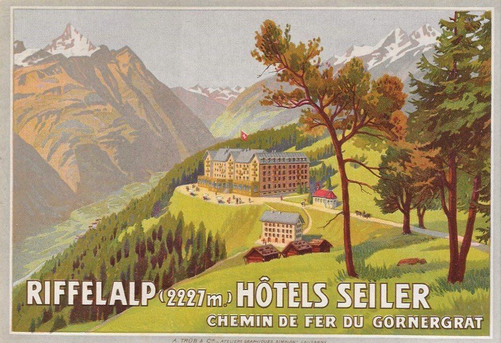 Riffelalp, Zermatt - Seiler Hotels, Vintage | Kaufen auf Ricardo