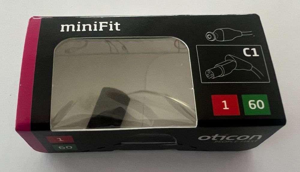 Oticon miniFit Receiver - C1 - 1R - 60 (Neu und originalverpackt) in ...