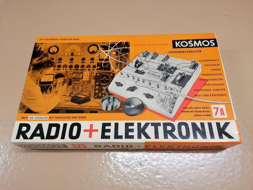 Kosmos Baukasten Radio und Elektronik / Experimentierkasten (Gebraucht ...