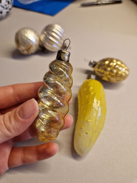 Vintage Christbaumkugeln, Lor Weihnachtskugeln alt (Gebraucht) in Biel ...